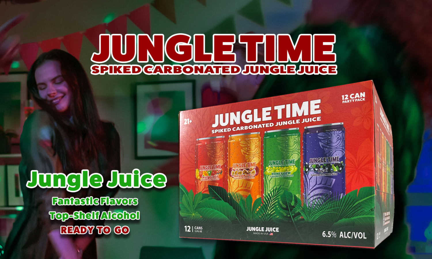JungleTime® | Spiked Carbonated Adult Beverage – Jungle Juice ...